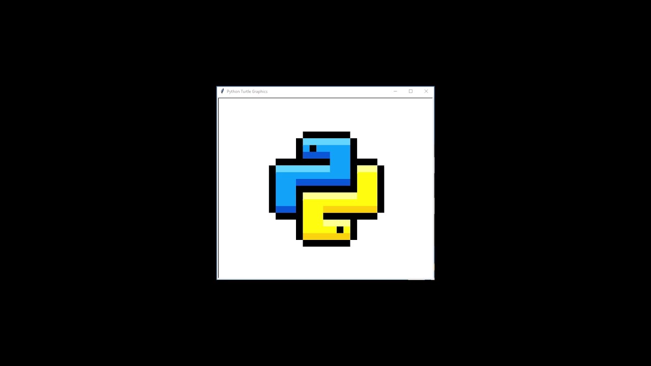 Draw the Python Logo using Python