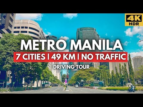 No Traffic in Metro Manila? 7 Cities, 49KM in Under 2 Hours | Holy Week Driving Tour 2025