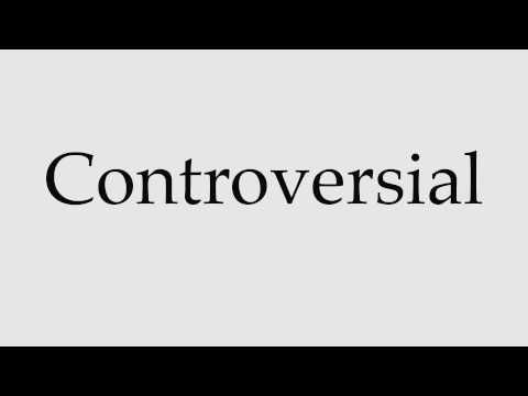 How to Pronounce Controversial