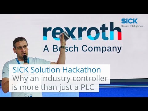 Why an industry controller is more than just a PLC - Bosch Rexroth at SICK Solution Hackathon 2022