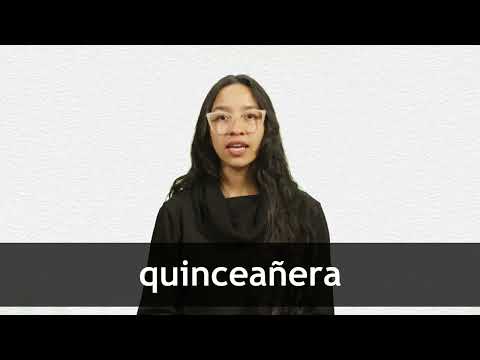 How to pronounce QUINCEAÑERA in Latin American Spanish