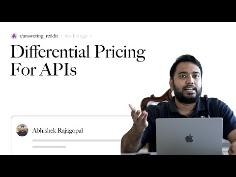 Differential Pricing For APIs | Answering Reddit | Togai