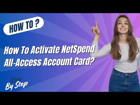 How To Activate Netspend All Access Account Card ? - Step by Step
