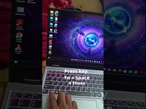 How off and On keyboard light in laptop 2024 | Lenovo loq |