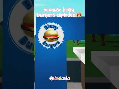 🍔BLOXY BURGERS EXPLODED! *BLOXBURG UPDATE SOON?* #bloxburg #bloxburgupdate