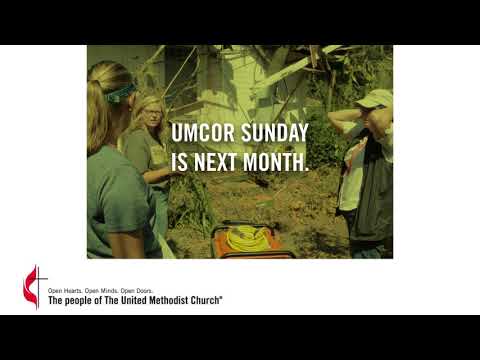 UMCOR Sunday is Next Month