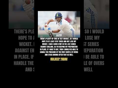 Kuldeep Yadav Says he has improved a lot in batting since the last tour #kuldeepyadav #engvsind