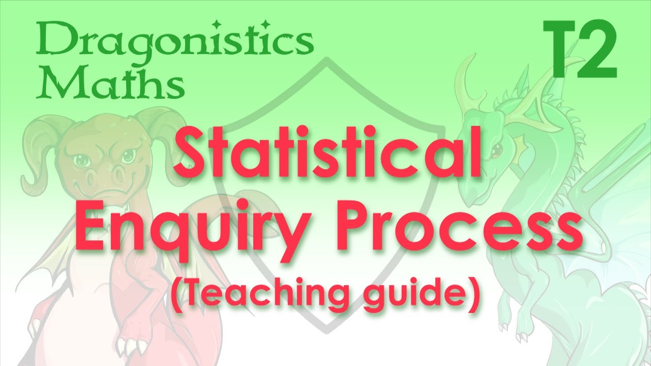 Dragonistics Maths T2 - Statistical Enquiry Process - teaching guide