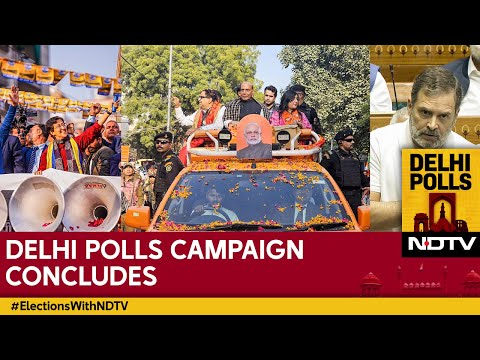 Delhi Elections 2025 | Delhi Polls Campaign Concludes: BJP, AAP, And Congress Face Off In Delhi