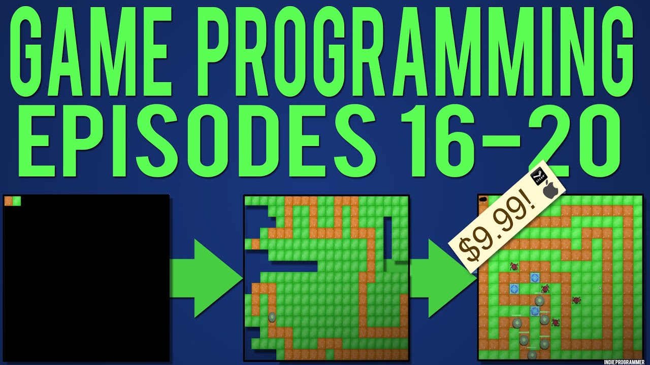 Java Game Programming Episodes 16-20: Waves & Movement