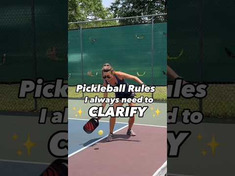 Pickleball Rules You SHOULD Know #pickleballtips #pickleball #pickleballaddict #pickleballgame