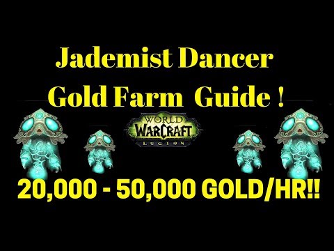 Jademist Dancer Gold Farm 20,000k-50,000k Gold/hr - Legion Battle Pet Gold Farm