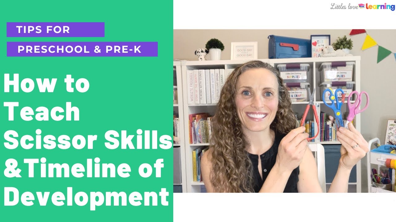 Scissor Skills for Preschool, Pre-K, & Kindergarten | Scissor Skills Progression and Activity Ideas