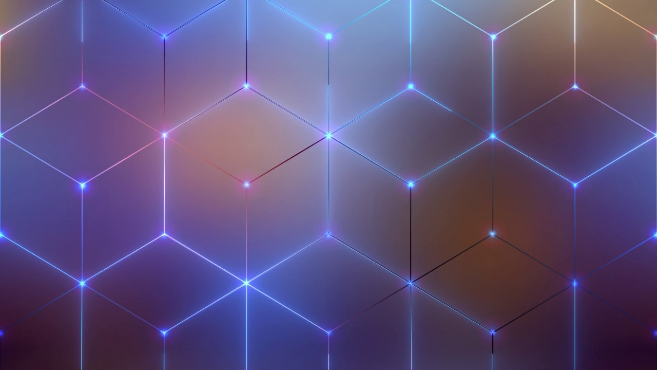 Hex Grid Lines Animated 4K Wallpaper For Windows - DesktopHut.com