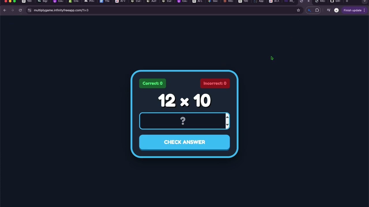 Vibe Coding a Math Game Upgrade with GitHub Copilot (Add, Subtract, Multiply, Divide)