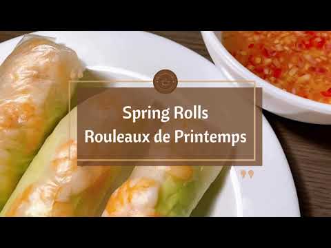 Spring Rolls | Rouleaux de Printemps