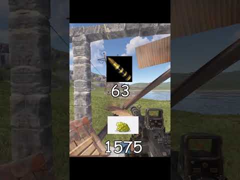 How Much explosive ammo for doors in rust #viral
