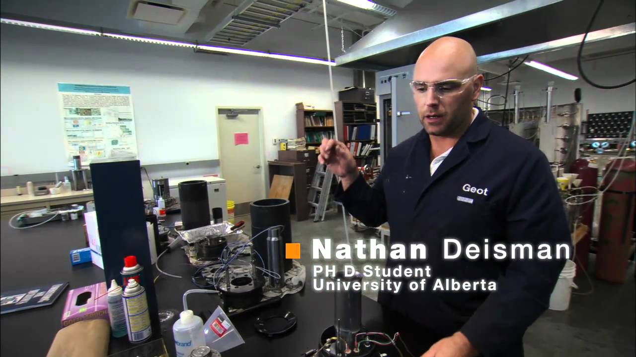 Carbon capture research at U of A.