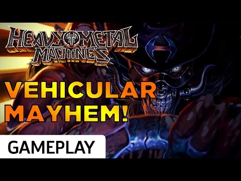 Twisted Metal Meets Rocket League in Top-Down Heavy Metal Machines ...