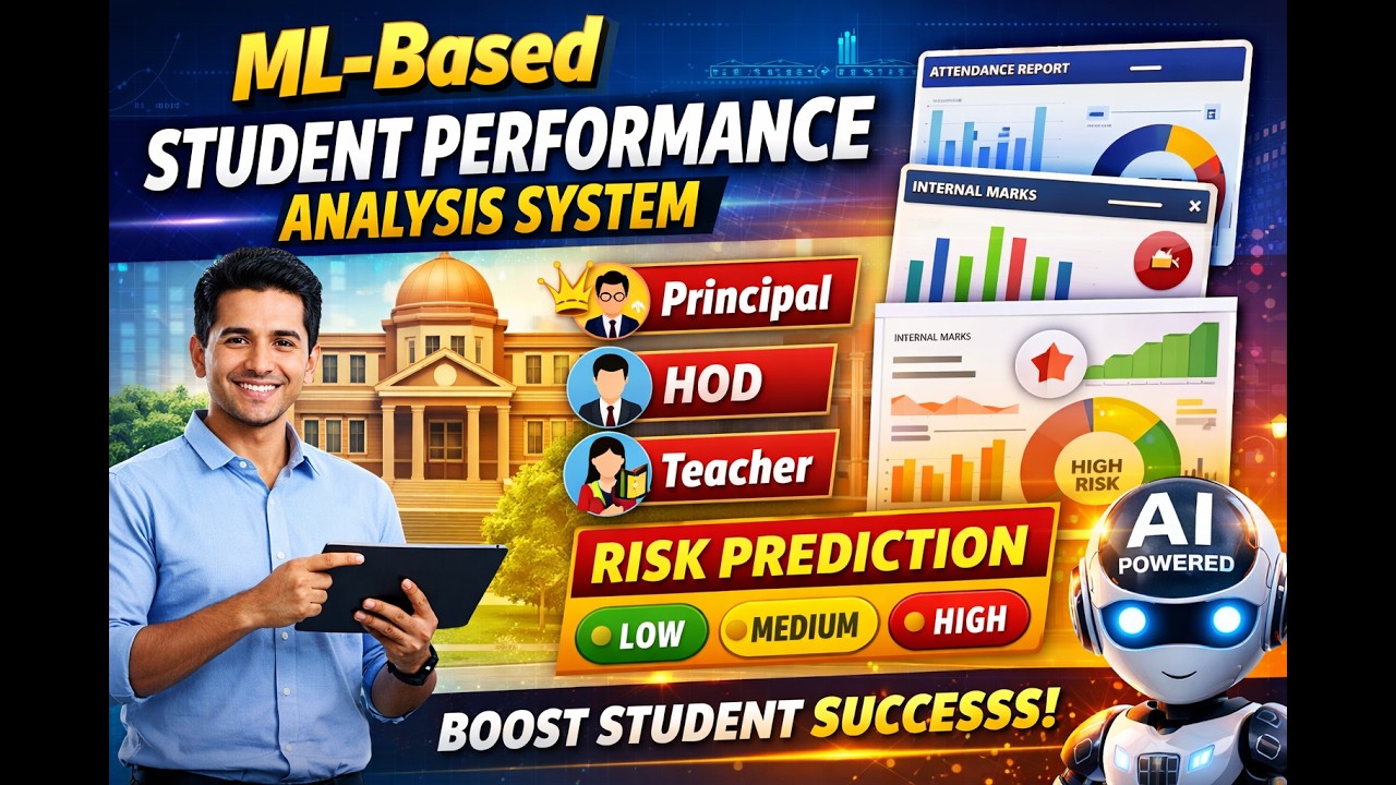 Student Performance Analysis System Using Python | ML Based College Project