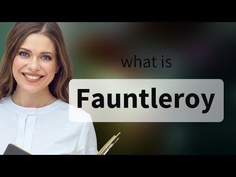 Fauntleroy | definition of FAUNTLEROY