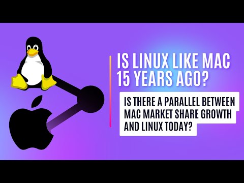 Can Linux see Market Share Growth Like Mac Did 15 Years Ago?