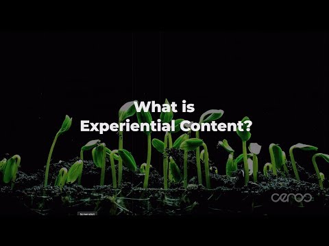 What is Experiential Content?