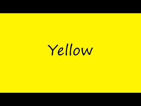 How to Pronounce Yellow?