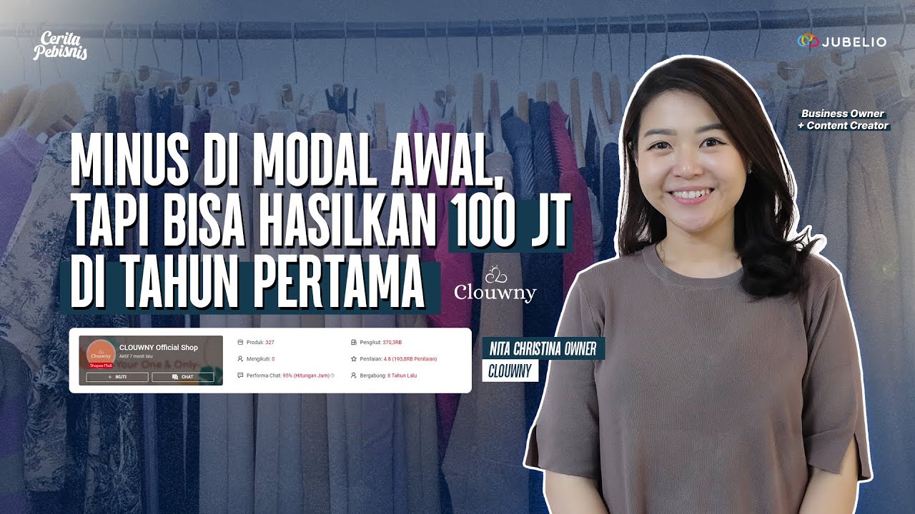 Cerita Pebisnis: Strategi Bisnis Online yang Hasilkan RATUSAN - RIBUAN ORDER Setiap Hari ala Clouwny