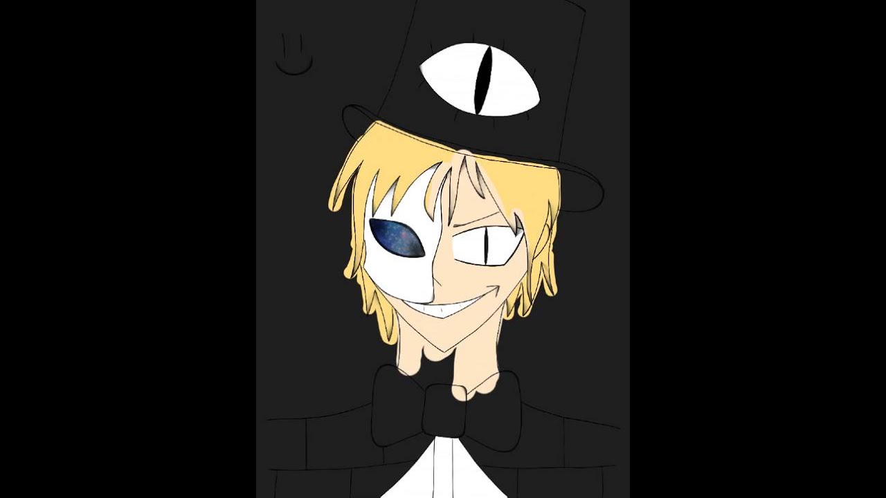 Speedpaint: My Human Version of Bill Cipher