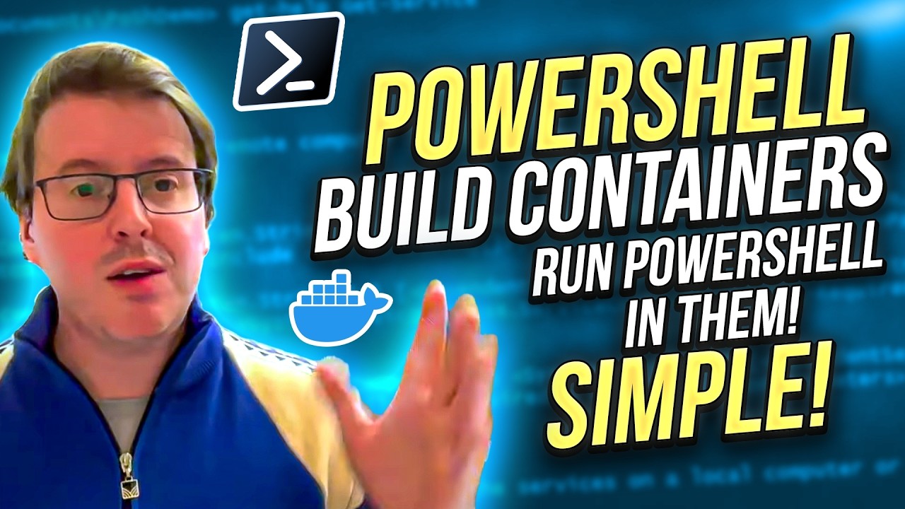 Powershell containers with Docker introduction