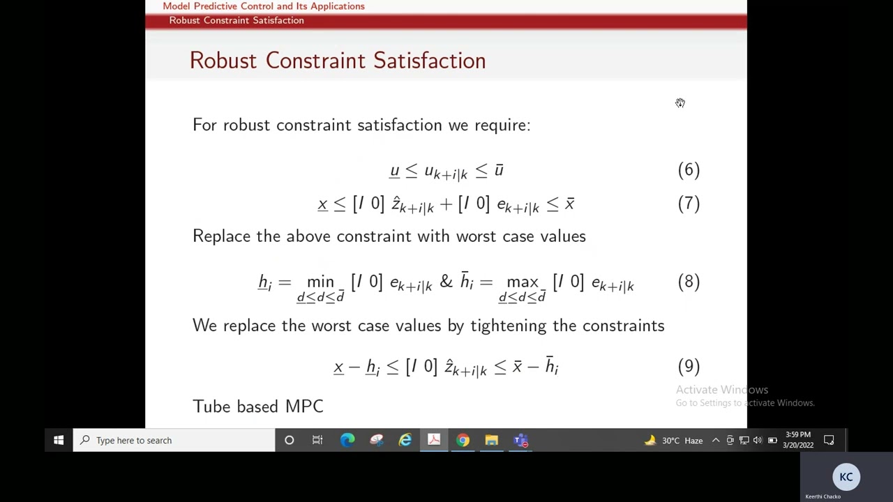 Robust and Stochastic MPC