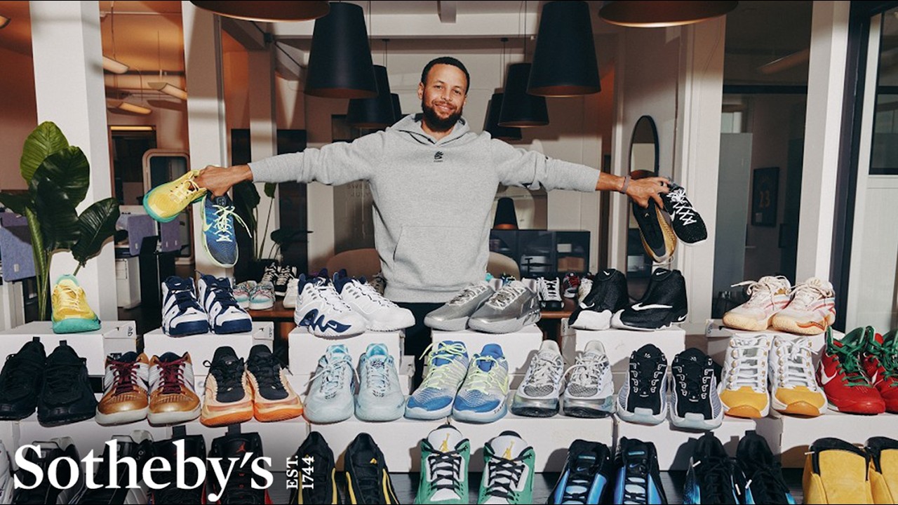 The Exclusive Stories Behind Stephen Curry’s Sneaker Free Agency Collection Picks | Sotheby's