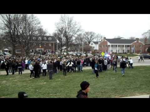 Butler Bulldogs Final 4 Celebration 2011 - Campus Celebration #1