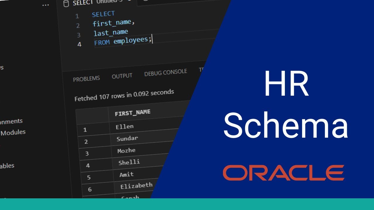 Unlock the Oracle HR Schema: Step-by-Step