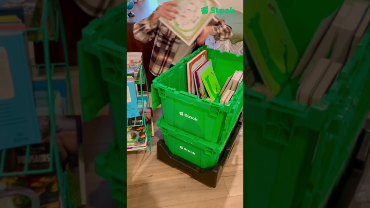 Make Your Next Move Easier By Renting Plastic Moving Bins & Dollies From Stack!