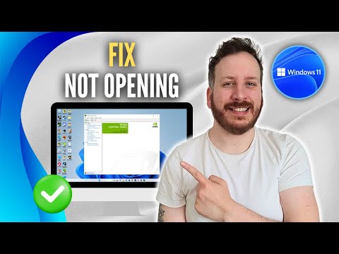 How To Fix Nvidia Control Panel Not Opening Windows 11
