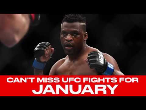 UFC Schedule: Top 10 Must-Watch Fights For Jan. 2018