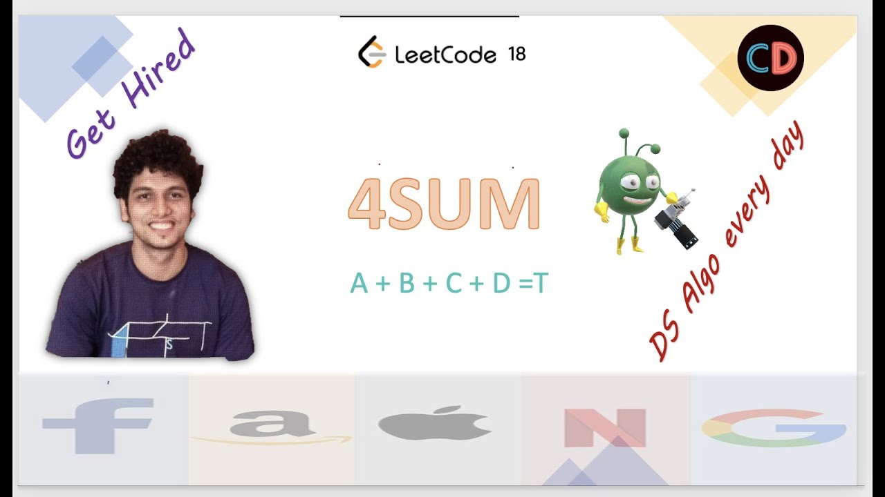 4SUM | Leetcode 18 | Live coding session