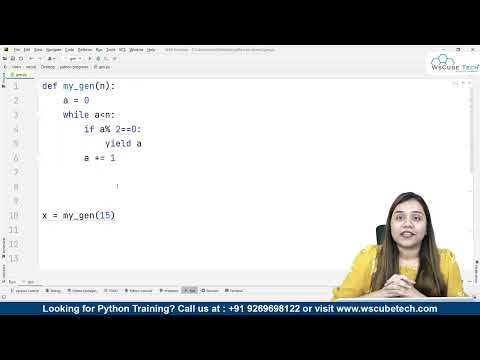 Generators in Python Explained with Example Python Tutorial 🔥