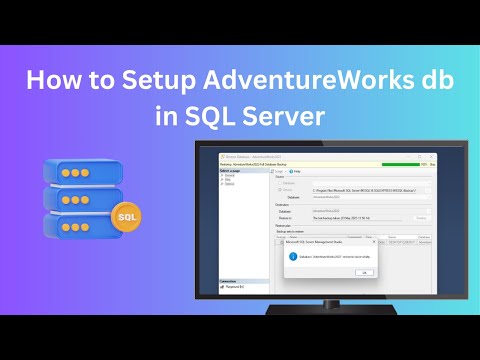 How to Import AdventureWorks Database on SQL Server 2022