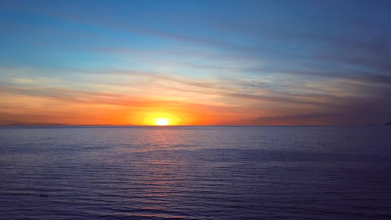 Sunset in Copacabana, Bolivia