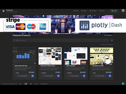 Dev log - Plotly Dash Stripe E-commerce App Rebuild