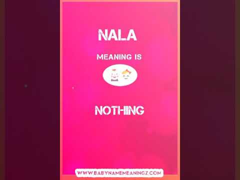Nala name meaning-