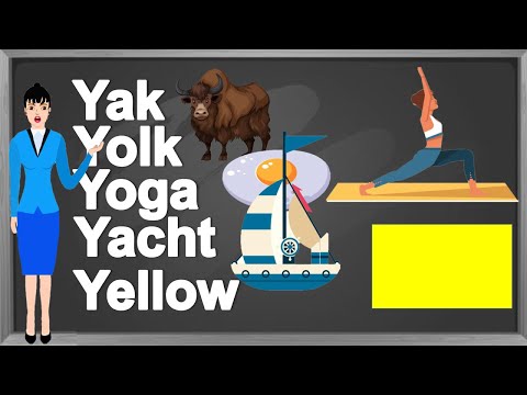 Making Word with Letter Y | Read and Write The Words | Learn English