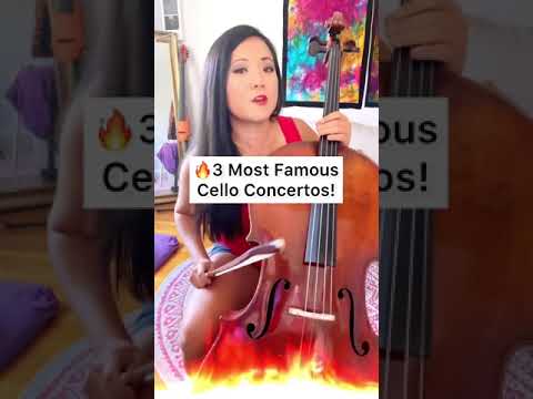 3 Most Famous Cello Concertos! Can you name them?