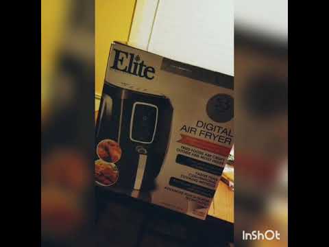 Cooking with The Elite Digital Air Fryer