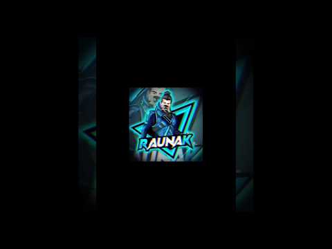 Raunak gaming logo Made by A.M -_- A🤔M🤭#logo maker