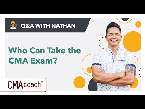 Who can take the CMA exam? [Live Q&A]