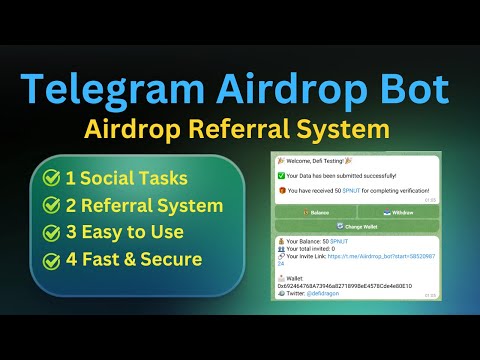 How to Create Telegram Airdrop Bot